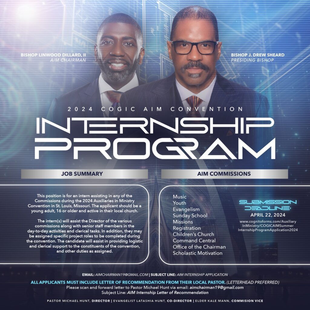 Internship Program - Auxiliaries In Ministry
