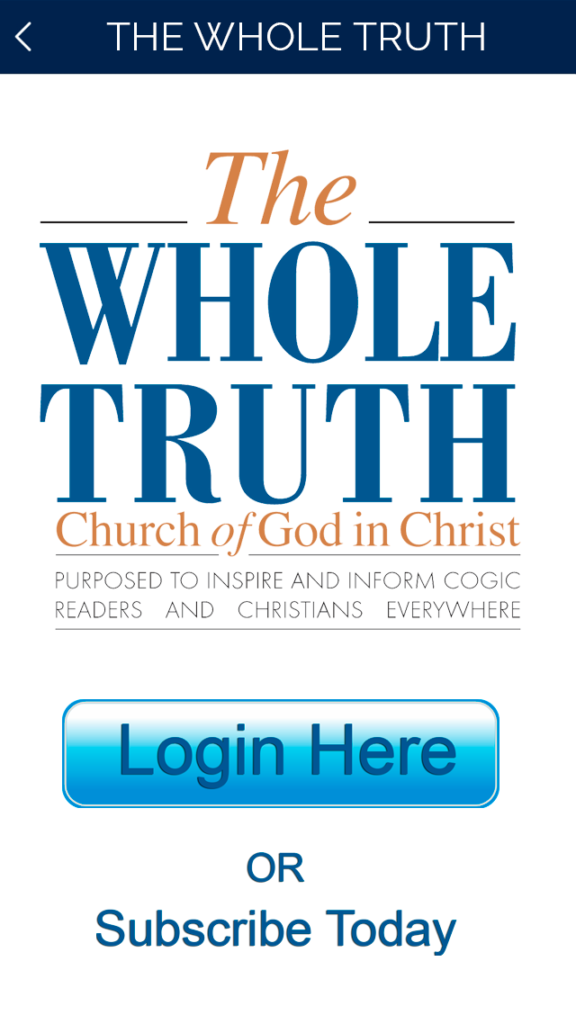 cogicmobile - COGIC Children's Ministry