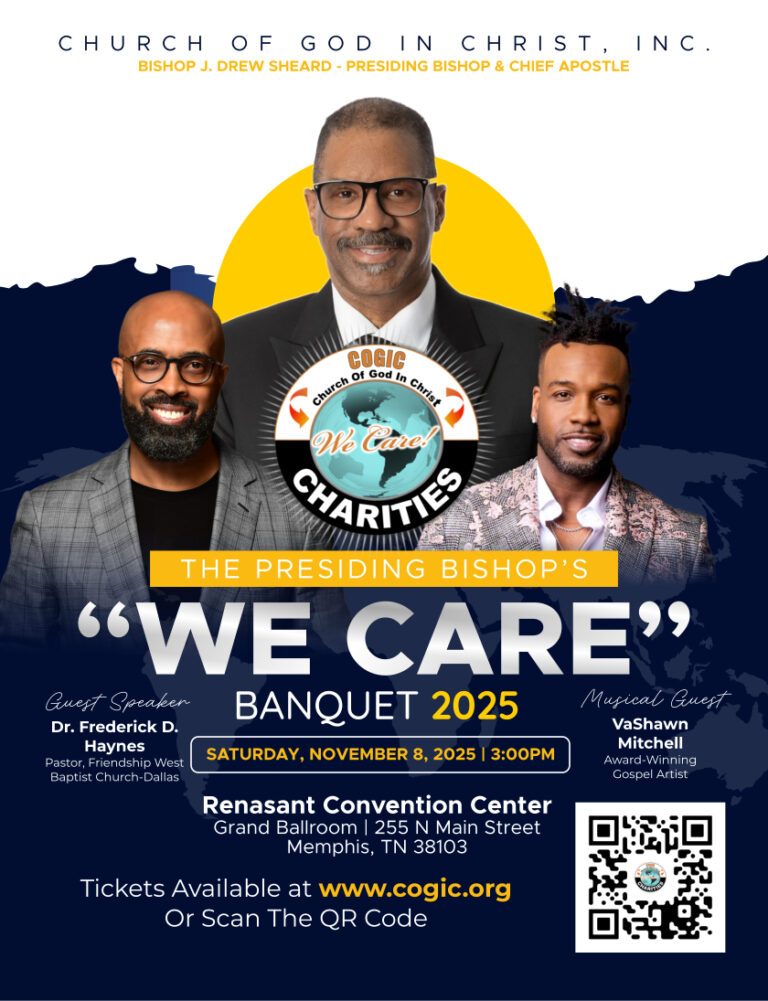 Presiding Bishop’s “We Care” Banquet - COGIC Charities