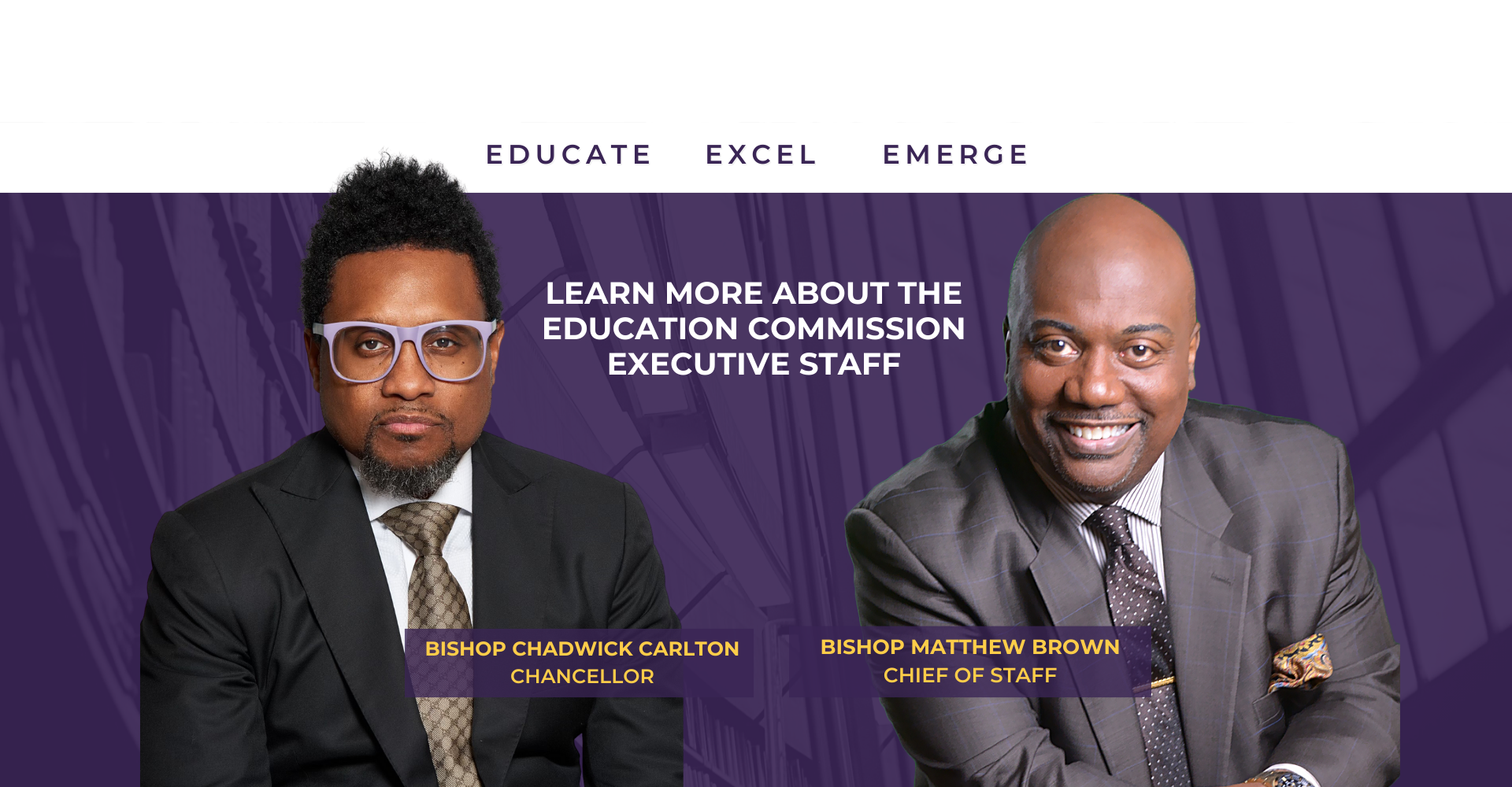 About us - COGIC Education Commission