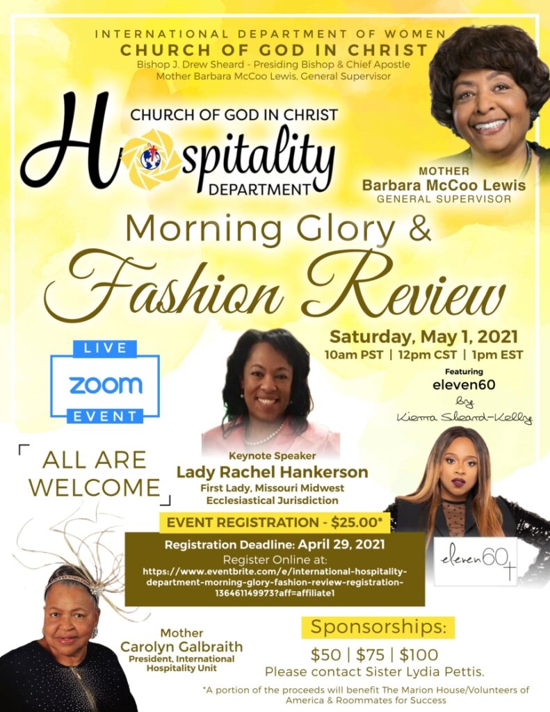 EVENTS - COGIC Hospitality Department