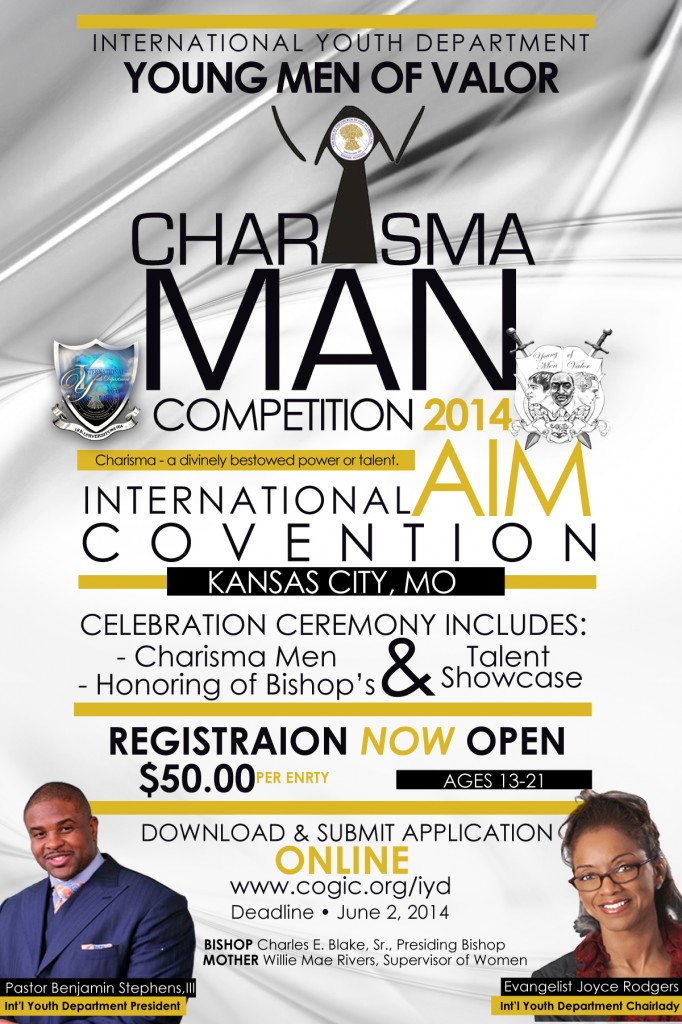 2014 Charisma Man – International Youth Department