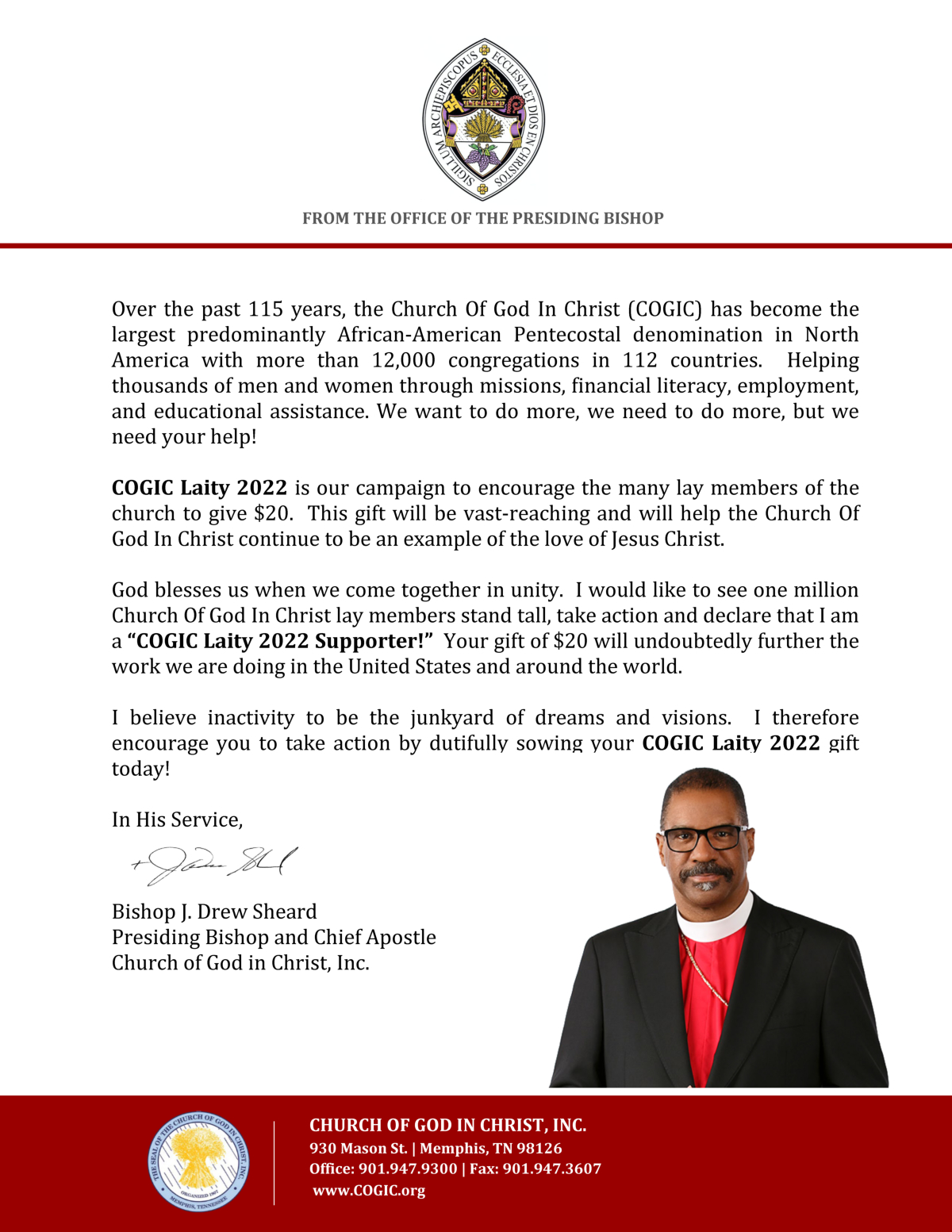 HOME - COGIC Laity 2022