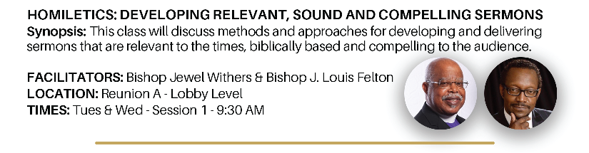 Track 1 – Ministerial/Spiritual - Leadership Conference