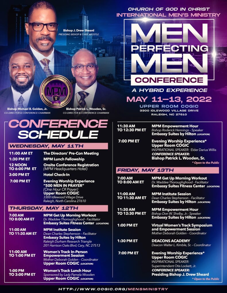 COGIC Men's Department – Church Of God In Christ, Inc.