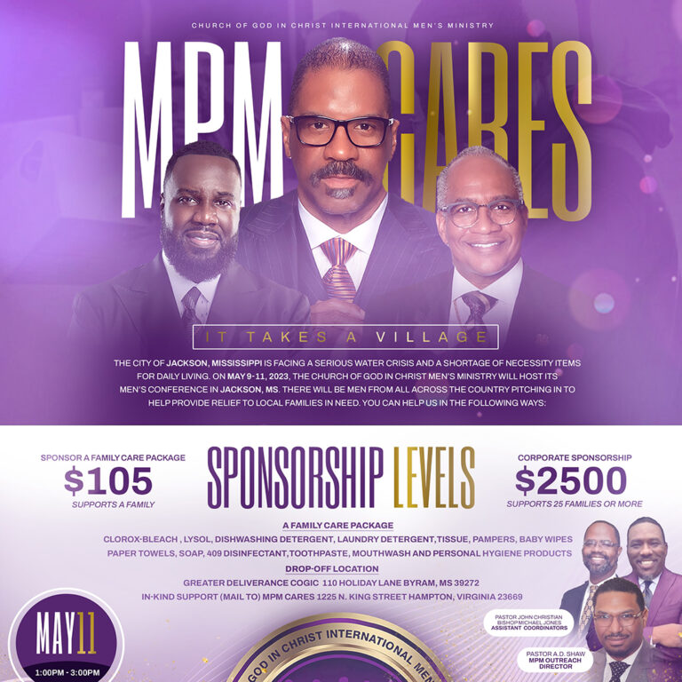 Men’s Conference - COGIC Men's Department