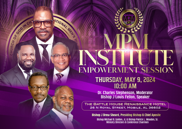 Men’s Conference - COGIC Men's Department