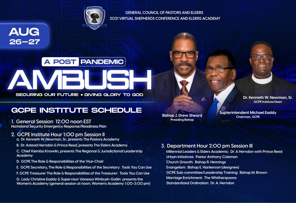 The Council of Pastor's & Elder's – Church Of God In Christ, Inc. site