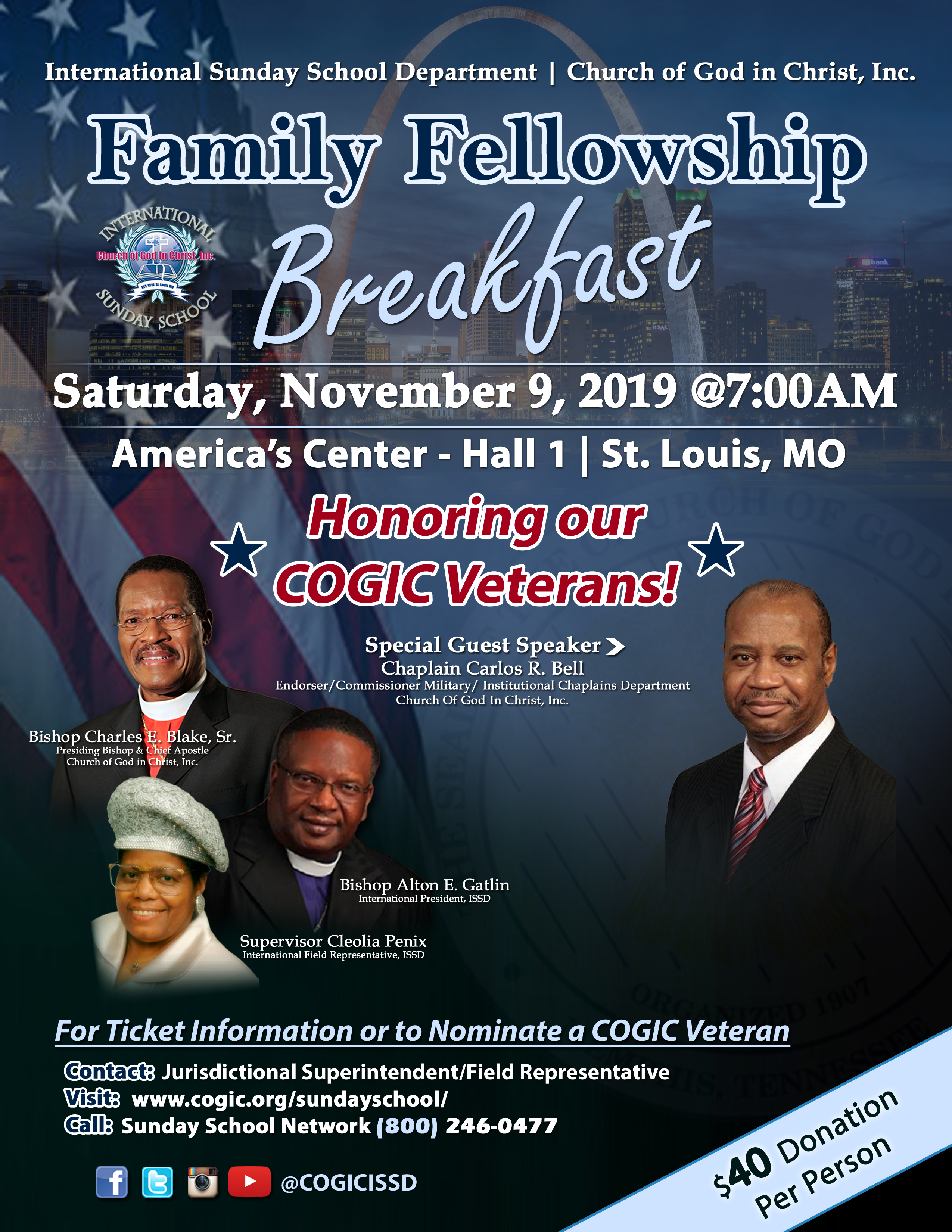 ISSD Fellowship Breakfast – International Sunday School Department
