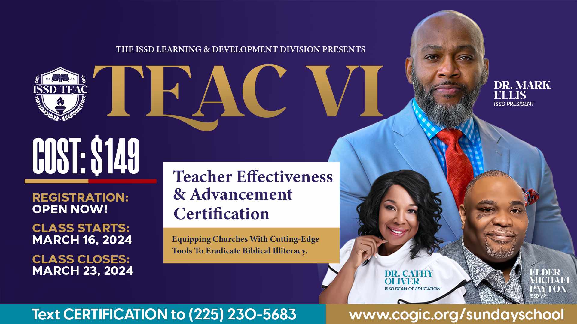 LEARNING AND DEVELOPMENT - International Sunday School Department