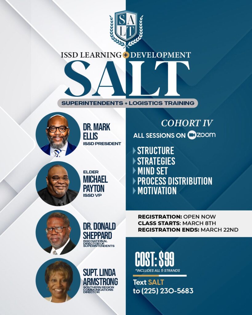 LEARNING AND DEVELOPMENT - International Sunday School Department