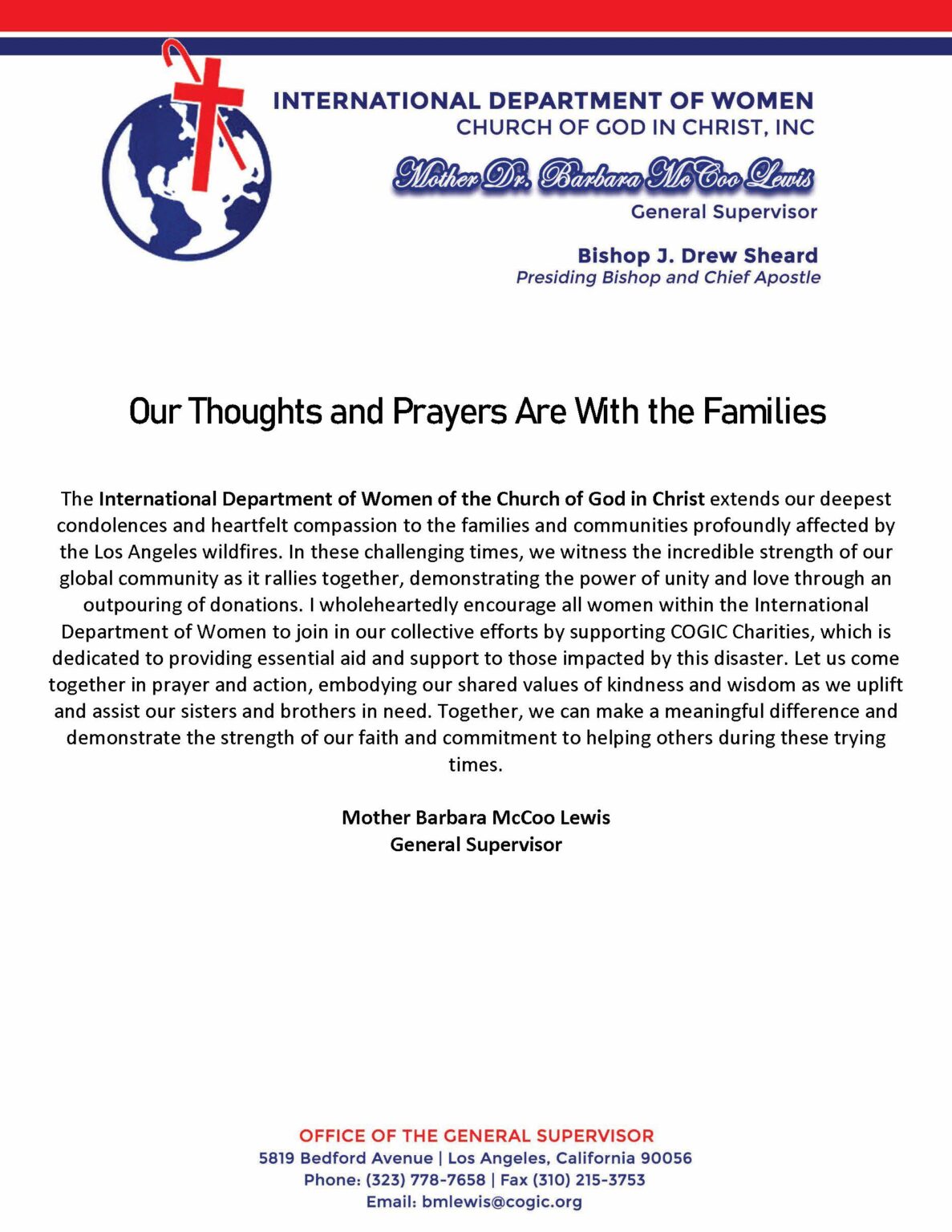 Home - International COGIC Women's Department