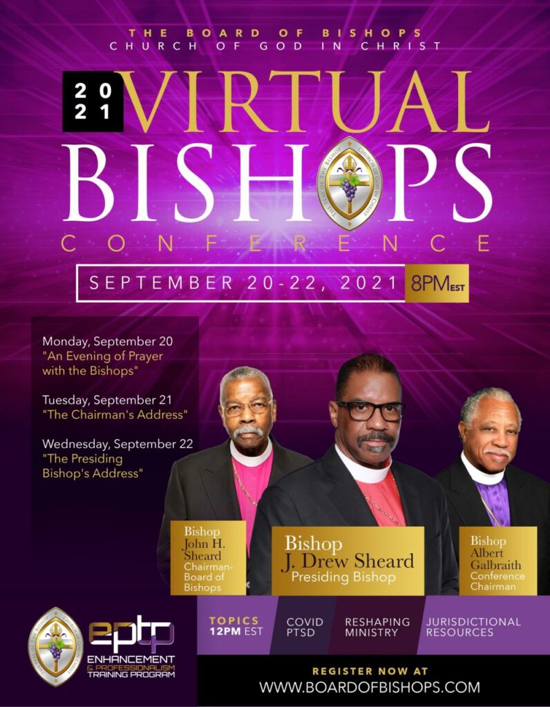 2021 Virtual Bishop’s Conference - Church Of God In Christ