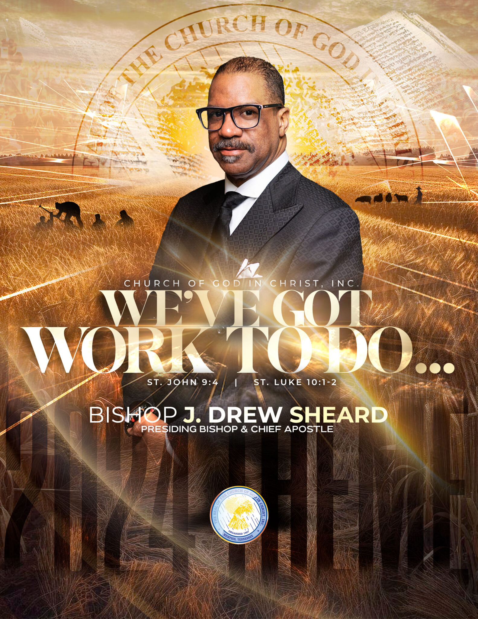 2024 COGIC Theme - Church Of God In Christ