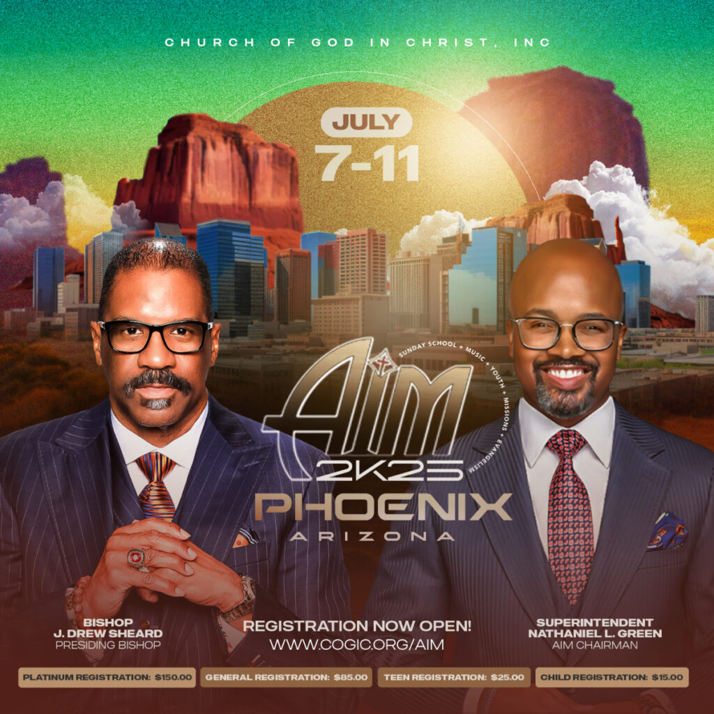 Register Now for AIM 2025 In Phoenix! - Church Of God In Christ