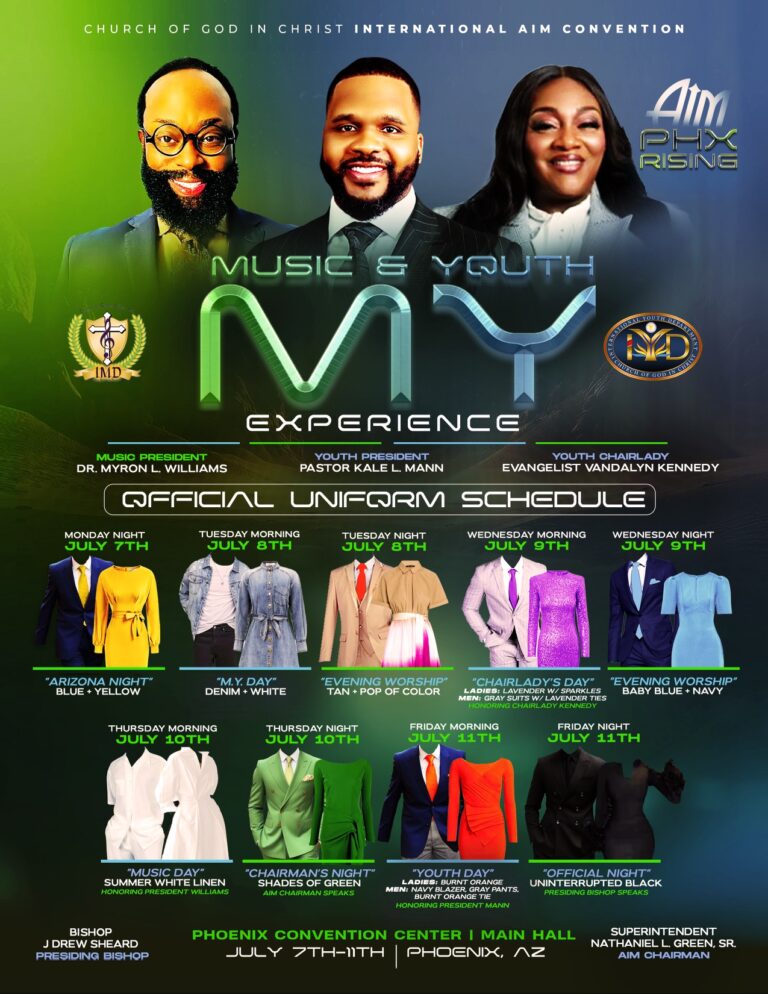 2025 AIM Convention Newsletter - Church Of God In Christ