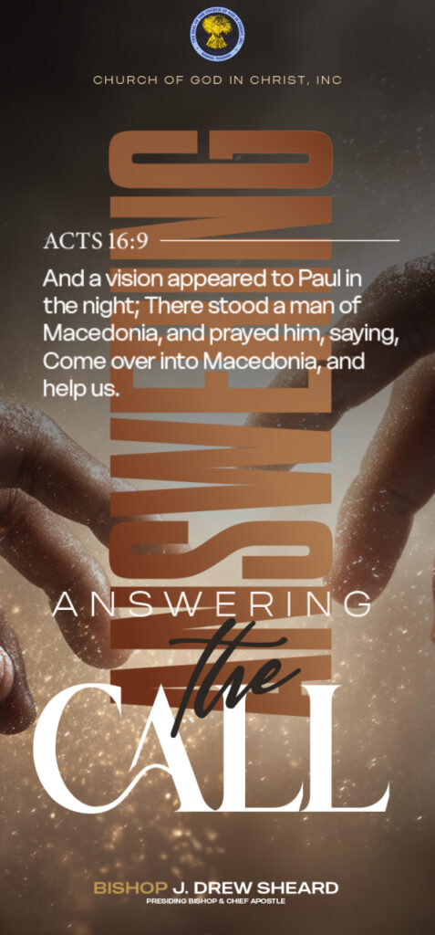 2026 COGIC Theme - Church Of God In Christ
